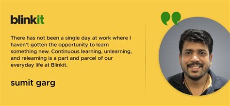 Sumit Garg On Linkedin Feels Great To Be Featured On Blinkit Page