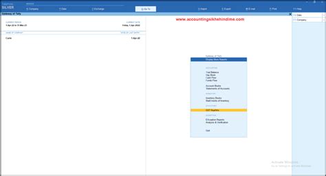 How To Export Gstr 1 From Tally Prime In Json File