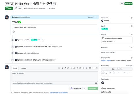 Github 협업 이것만은 알자 Issue And Pr