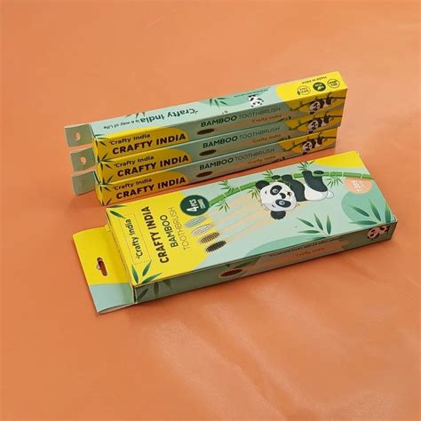 Toothbrush Packaging Box Bamboo Toothbrush Packaging Box Manufacturer