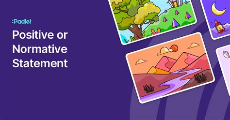 Positive Or Normative Statement