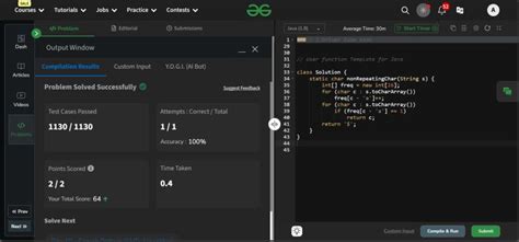 Arpita M On Linkedin Geeksforgeeks Geekstreak2024 Codingjourney Techgrowth Problemsolving