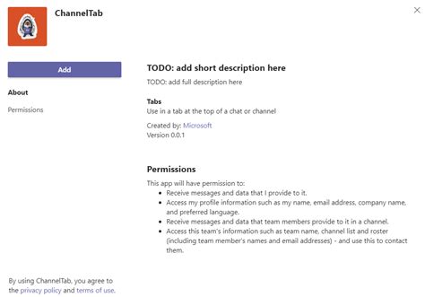 How To Create Configurable Tab Teams Microsoft Learn