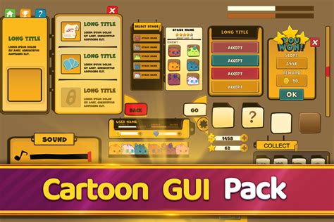 simple 2d ui package 2d gui unity asset store