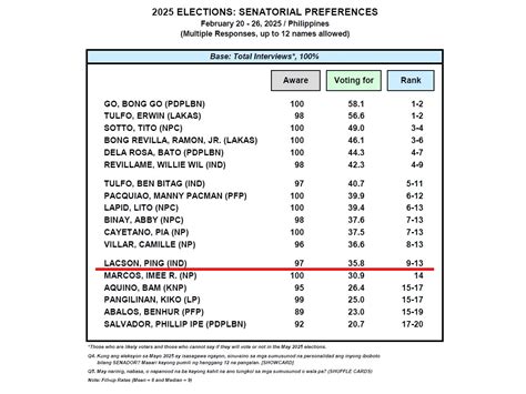 February 2022 Nationwide Survey On The May 2022 Elections Pulse Asia