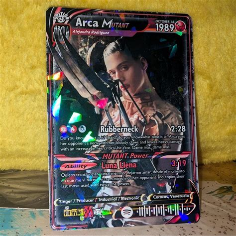 Arca Holographic Trading Card Frnkixx829