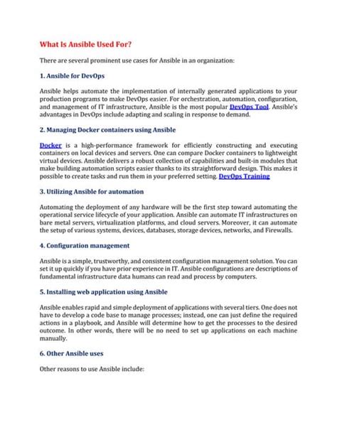 Devops Training Devops Online Training Pdf