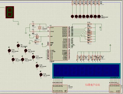 单片机动态数码管源程序与仿真 资料共享