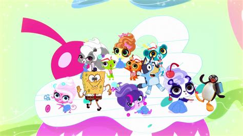 Spongebob Bluey And Pingu In The Sweet Shop Song By Thomastrainfan2006