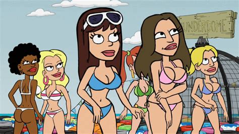 Xbooru 6girls Ass Ass Crack Ass Grab Beach Bikini Breasts Cleavage