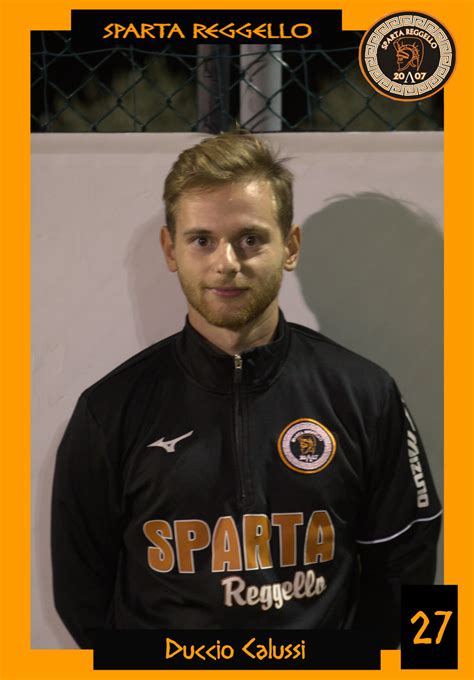 Duccio Calussi Asd Sparta Reggello