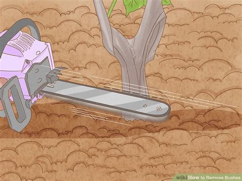 3 Ways To Remove Bushes WikiHow
