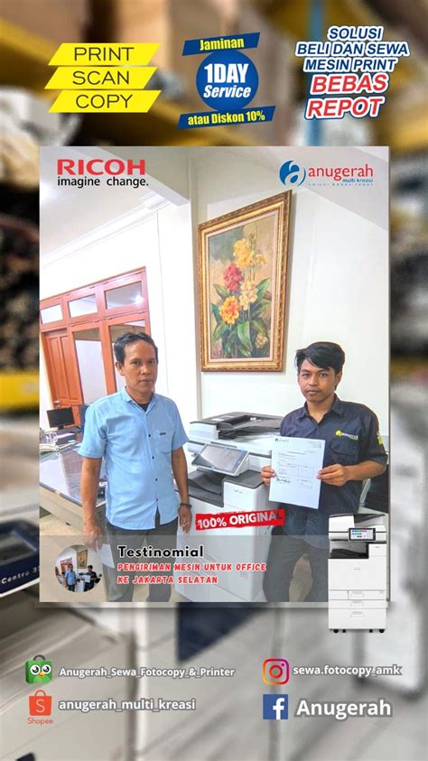 Yudi Prasetya On Linkedin Mau Sewa Mesin Baru Masih Di Dus Masih Segel Unboxing Ditempat Kami