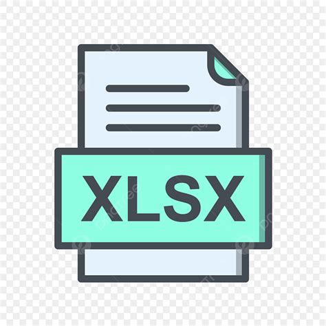 Xlsx File Format Icons Free Download