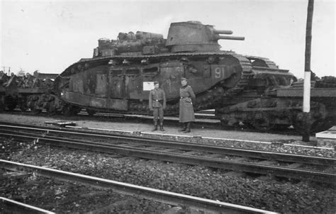 Char 2c Number 91 Meuse France World War Photos