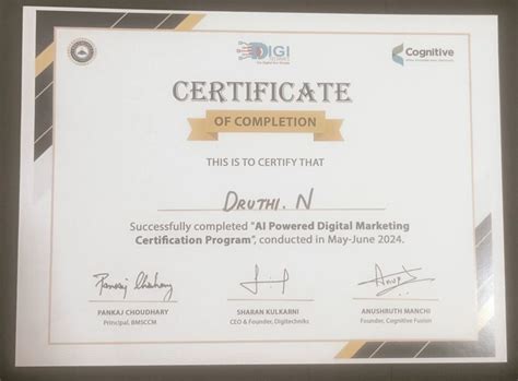 druthi n on linkedin aidigitalmarketing bmsccm digitalmarketing ai