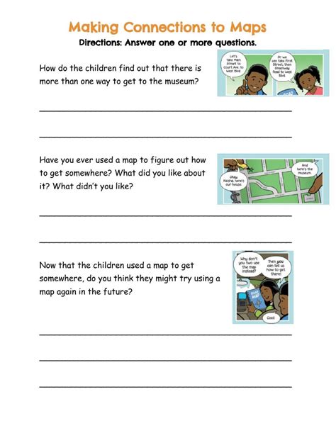 Making Connections To Maps Worksheet Live Worksheets Worksheets Library