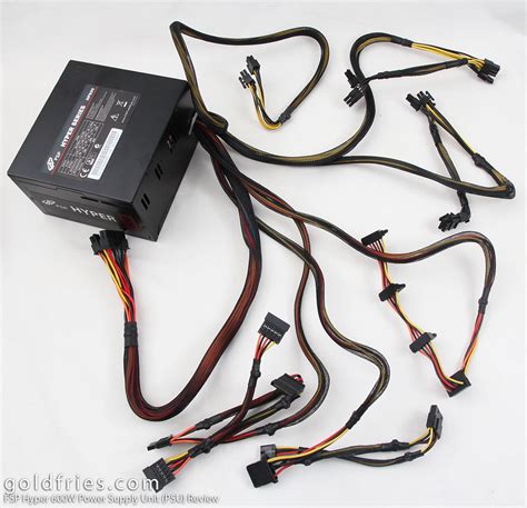 Fsp Hyper 600w Power Supply Unit Psu Review Goldfries