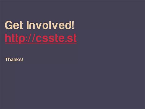 Automated Tests And Css Ppt