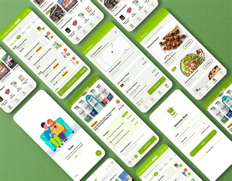 E COMMERCE GROCERY APP UI RE DESIGN FIGMA UI UX Behance