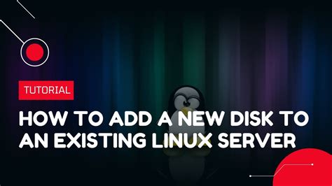 How To Add A New Disk To An Existing Linux Server Vps Tutorial Youtube