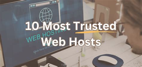 10 Most Trusted Web Hosts Of 2024