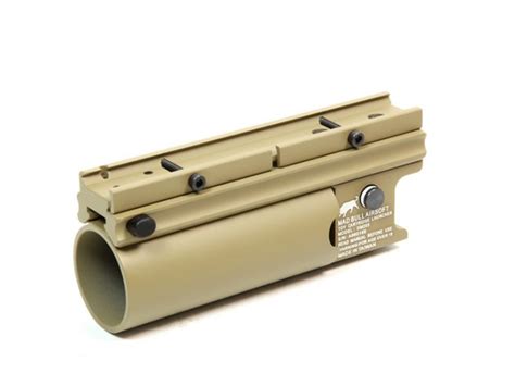 Madbull Airsoft Xm203 Short Bb Launcher Tan Hero Outdoors
