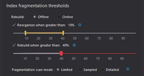 How To Customize Policies For Automatically Defragmenting Sql Server Indexes