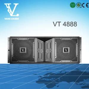 Vt Double Way Line Array For Outdoor PA System China Speaker System And Sound