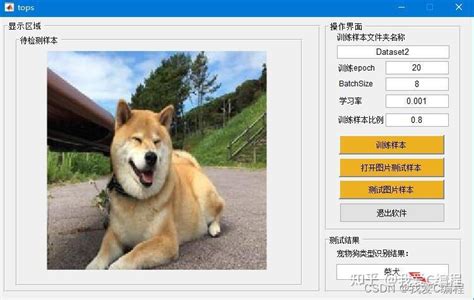 m基于深度学习网络的宠物狗种类识别系统matlab仿真 带GUI界面 知乎