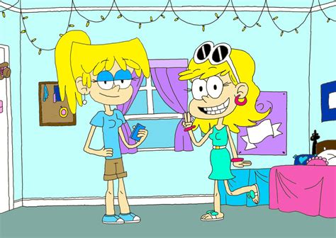 Lori Luna Leni And Loud House
