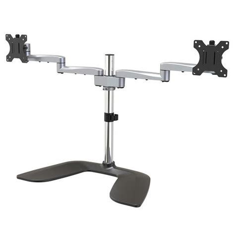 StarTech Dual Monitor Stand Ergonomic Desktop Monitor Mount VESA ARMDUALSS Mwave