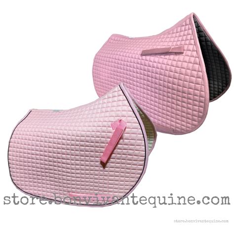 Pink English Saddle Pads