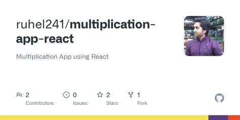 Github Ruhel241multiplication App React Multiplication App Using React