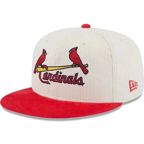 New Era St Louis Cardinals Vintage Corduroy 2023 59fifty Fitted Hat