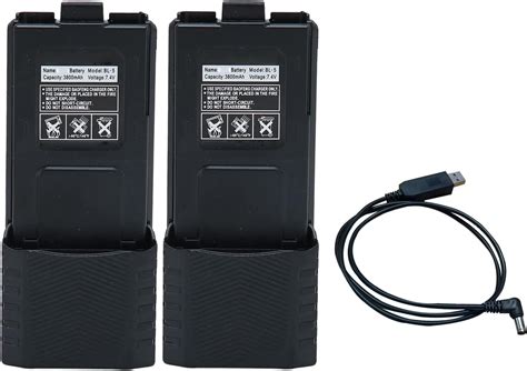 Yoidesu Intercom Battery Uv 5r Battery Bl 5 Intercom