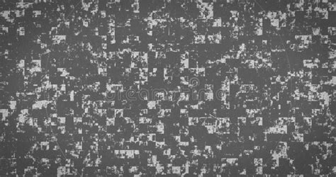 Glowing Triangle And Circle Animation Over Digital Glitch Background Stock Footage Video Of