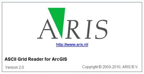 Aris Ascii Grid Reader Download The Ascii Grid Reader Adds Native