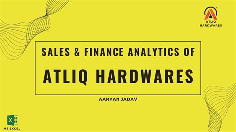 Sales And Finance Analytics Of Atliq Hardwares Ms Excel Youtube