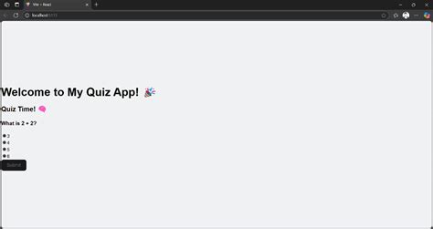 Github Kunalkumarxyzquiz App React