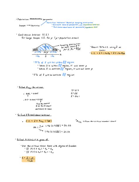 Chapter 7 Confidence Interval Population Characteristics Parameter