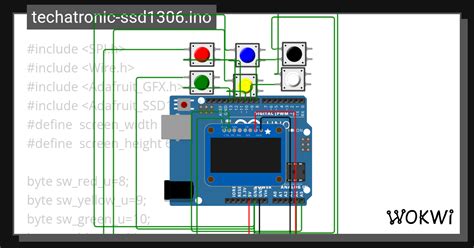 Techatronic Ssd Ino Wokwi ESP STM Arduino Simulator