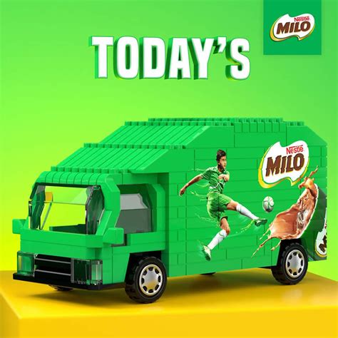 Free Milo Mini Brick Van With Every Milo 3in1 Gao Siew Dai Promotion Pack From 21 Sep 2022