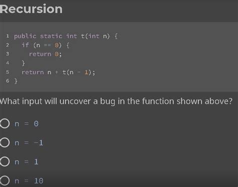 Solved Recursion الا public static int t int n if Chegg com