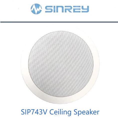 Sip Intercom Ceiling Speaker For Healthcare Facilities From China Manufacturer Sinrey