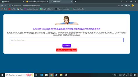 Srinivasan Srinivasan Portfolio Srinivasan Full Stack Web Developer