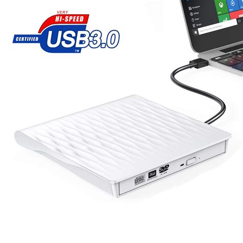 Внешний Cd Dvd привод Usb 3 0 Slim Внешний Cd Dvd рерайтер Запись записи Высокоскоростная