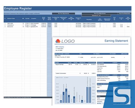Payroll Calculator Free Employee Payroll Template For Excel