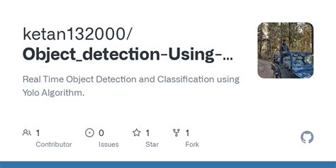Object Detection Using YOLO Yolov Tiny Weights At Main Ketan Object Detection Using