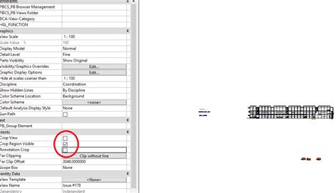 solved section marks showing outside of a crop region autodesk community